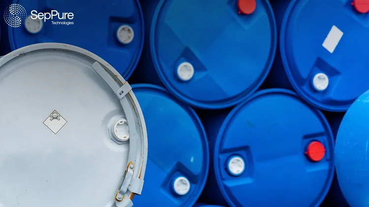 On-Site Solvent Recycling in Pharma | SepPure — SepPure Technologies
