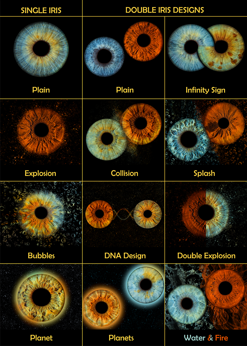 Designs — Uniqueye Iris Photography