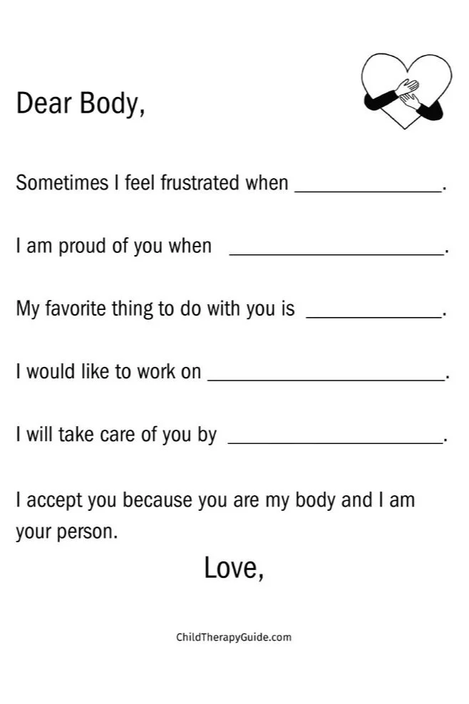 Free Worksheets for Child & Adolescent Therapy — Child Therapy Guide