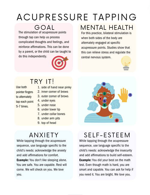 EFT Acupressure Tapping for Kids — Child Therapy Guide
