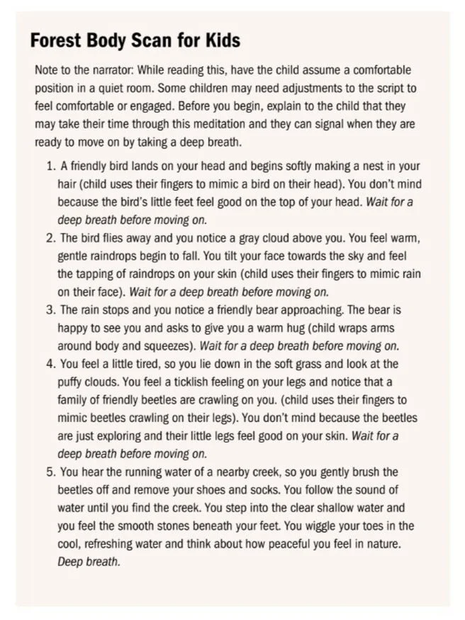 Free Mindfulness Practice for Child & Adolescent Therapy — Child ...