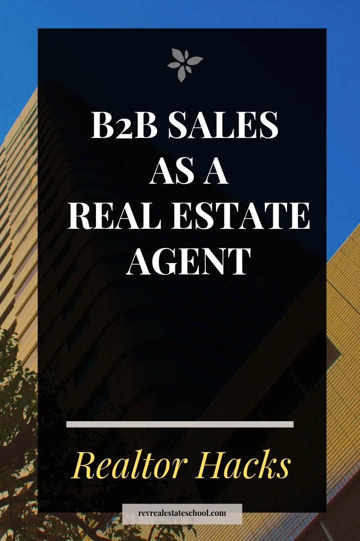B2B Sales in Real Estate — Rev Real Estate School: SOI Real Estate Coaching