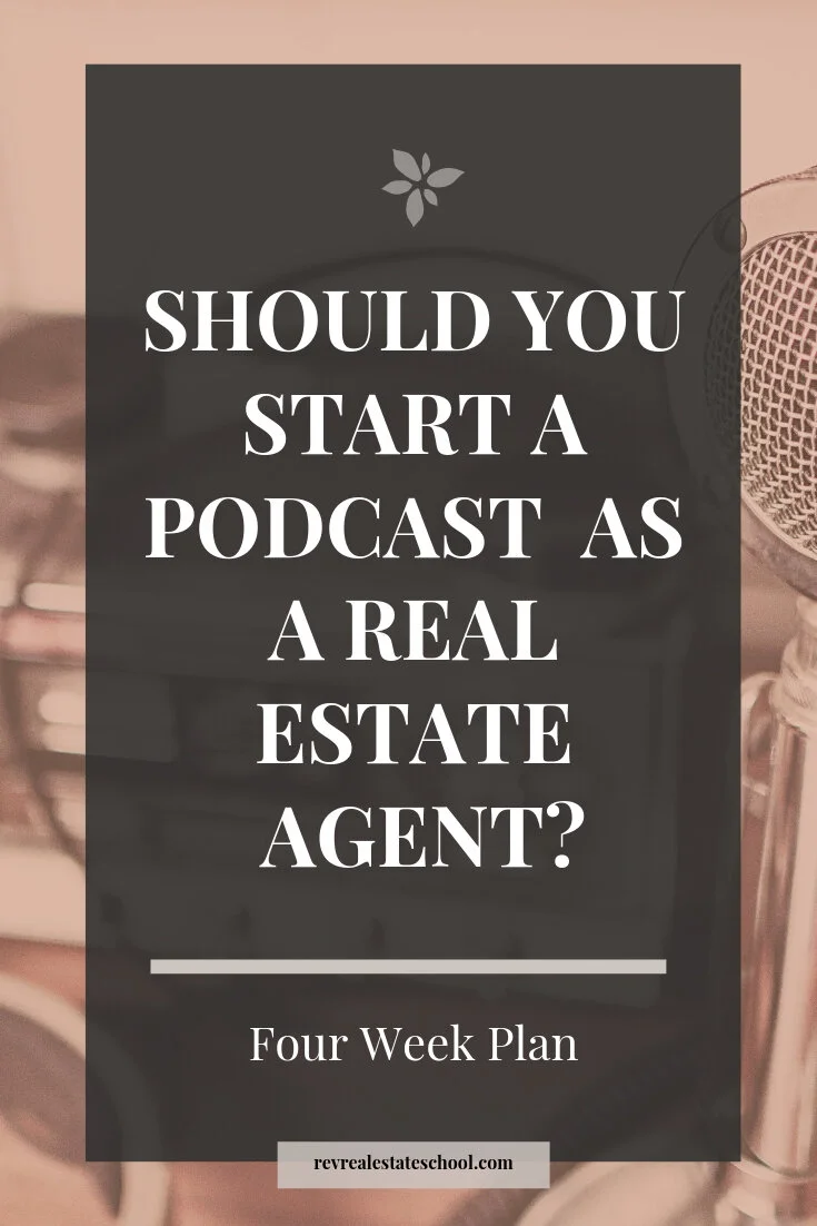 Should You Start a Podcast as a REALTOR? — Rev Real Estate School: SOI ...