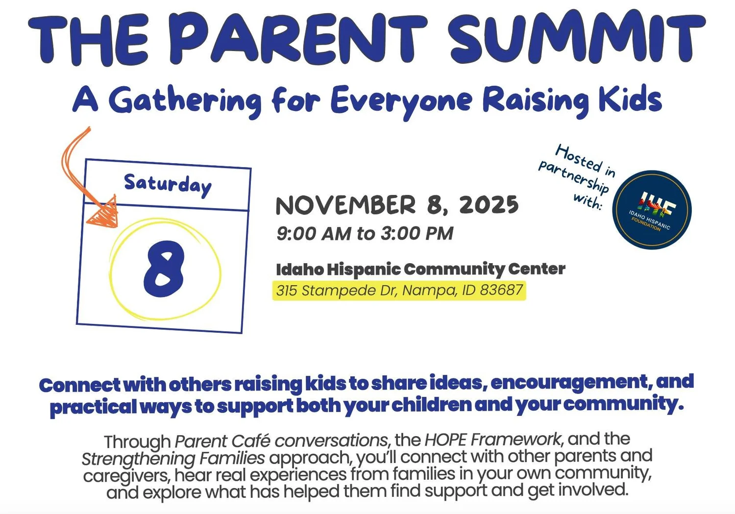 The Parent Summit: A Gathering for Everyone Raising Kids — Idaho PTA