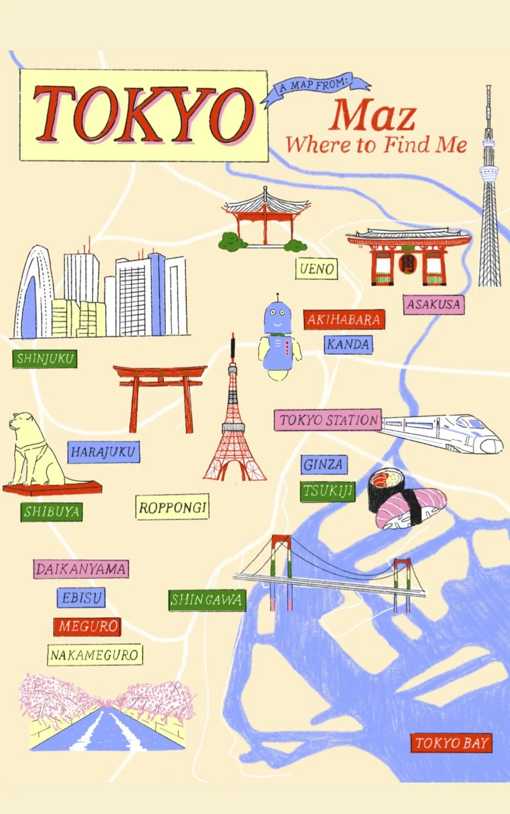 2025 Tokyo Guide — Where To Find Me