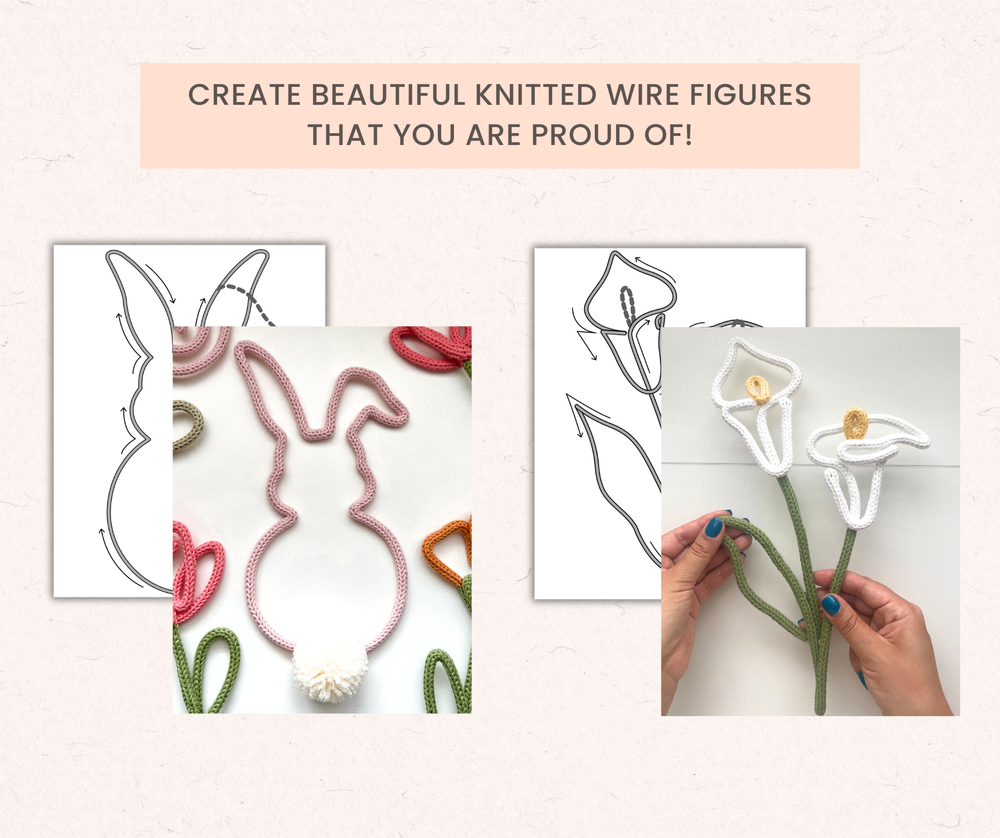 Templates | Knitted Wire Template — Isla Sierra Co