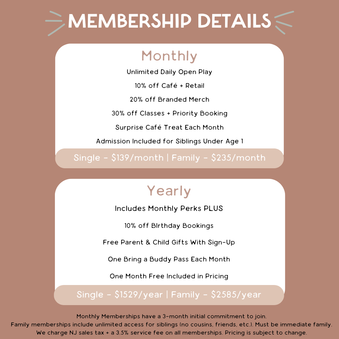 Membership — Small Town Play Café®