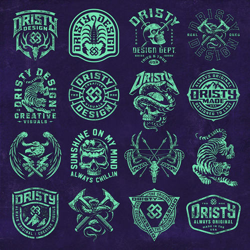 How to Add Texture in Illustrator (Logo, Branding & Apparel Design ...