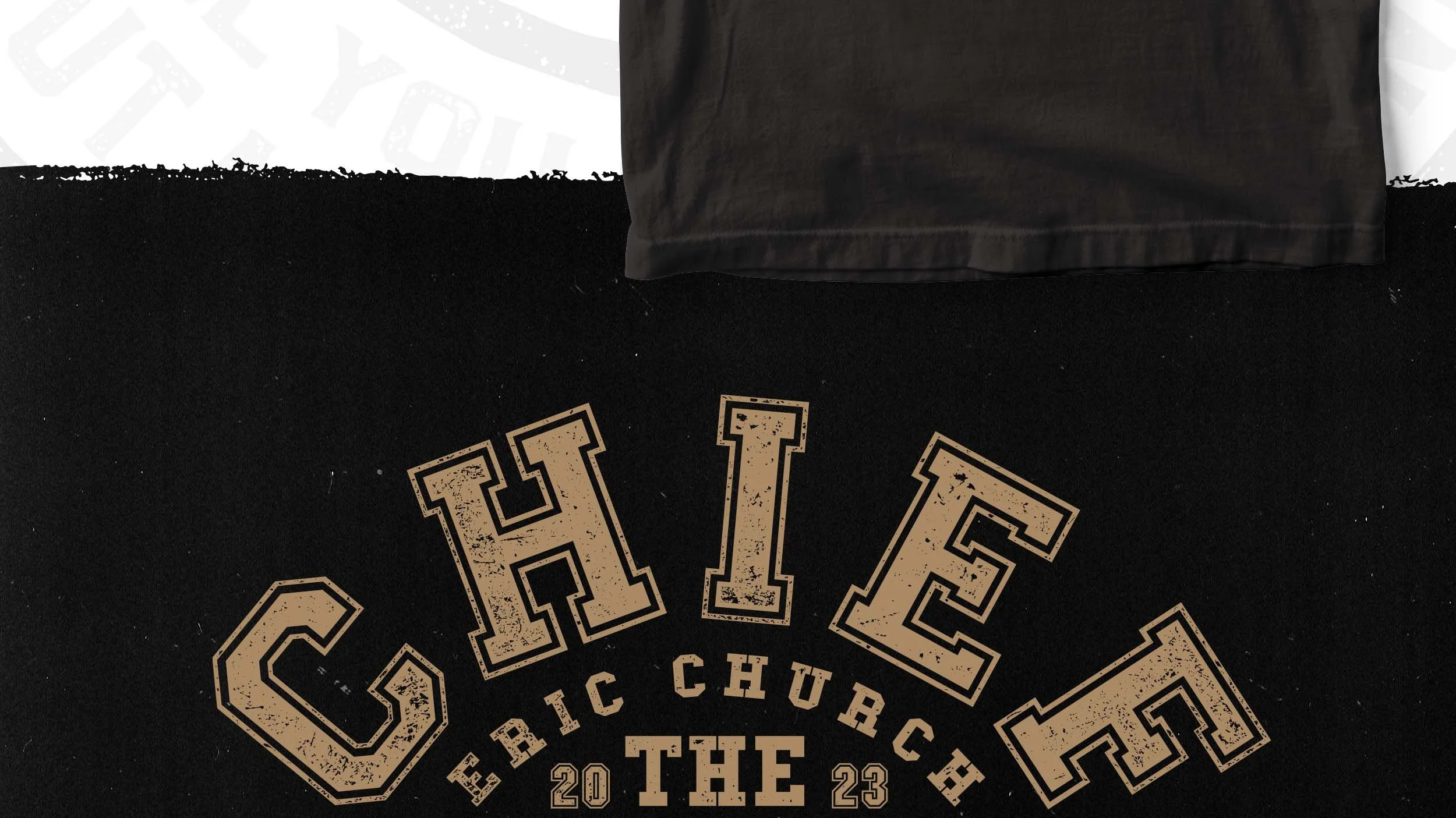 Eric Church Tour Designs | Music Branding & Merchandise by Dristy ...