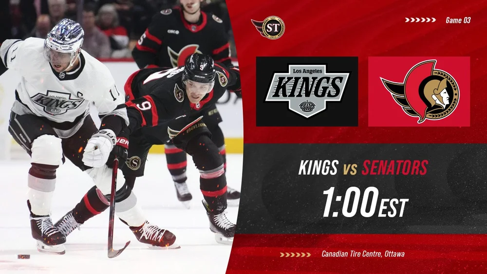 Senators Schedule — SENS TALK