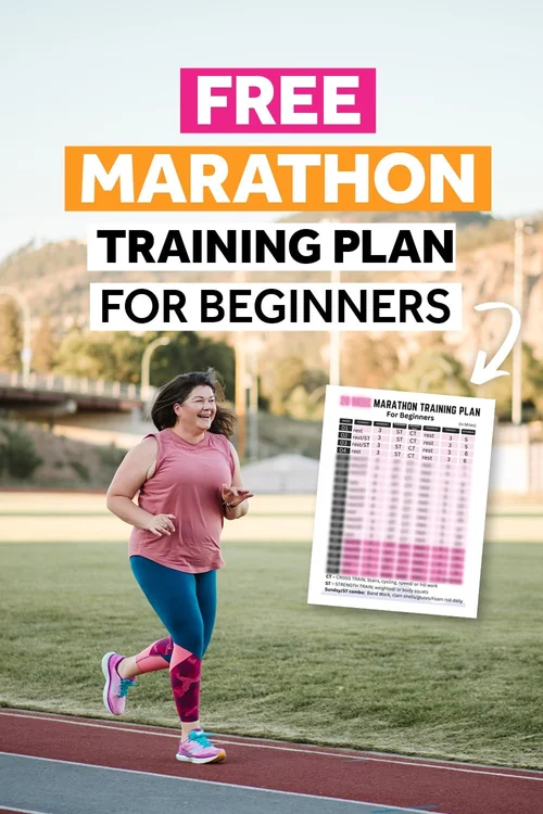How I Trained for my First Marathon + FREE Marathon Training Plan — Run ...