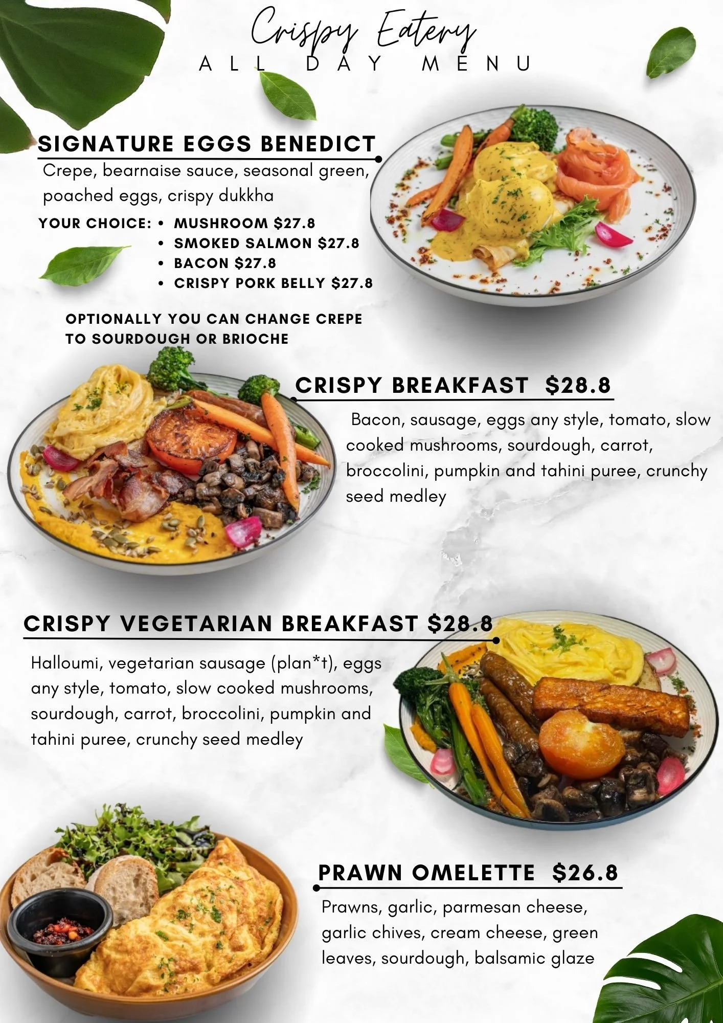 Menu — Crispy Eatery