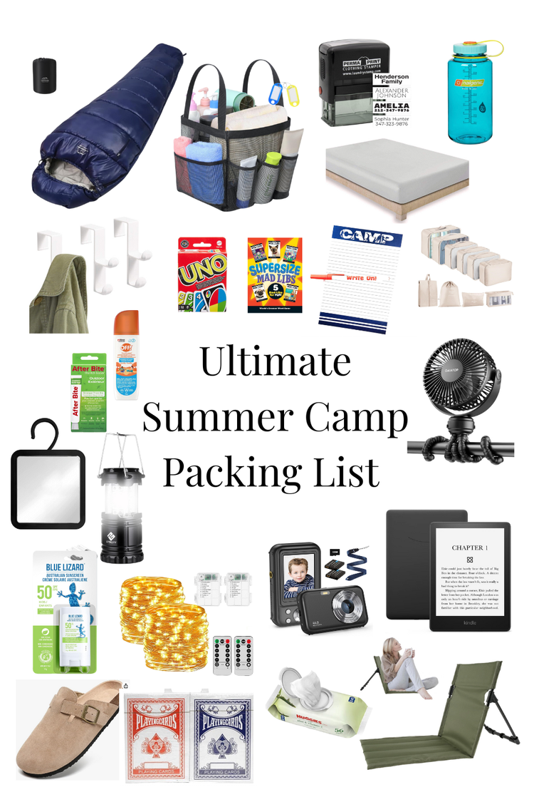 The Ultimate Summer Camp Packing List — Christie's lovestory