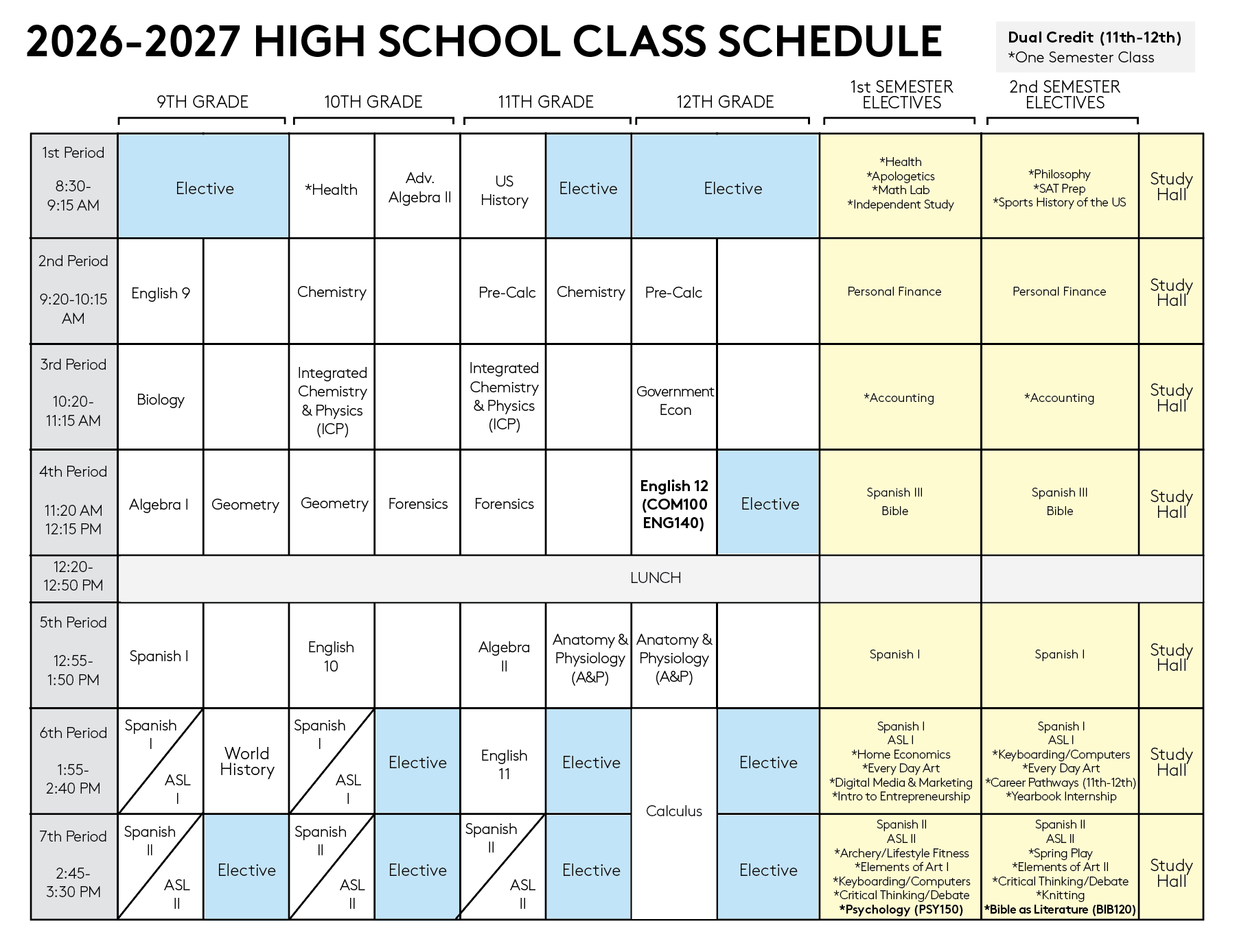 Class Schedules | Explore Courses Today — Northpoint Classes