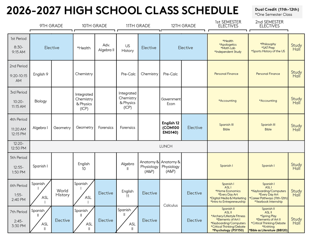 Class Schedules | Explore Courses Today — Northpoint Classes