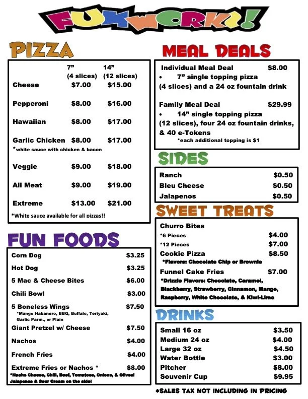 The Pizza Company — Funworks Modesto
