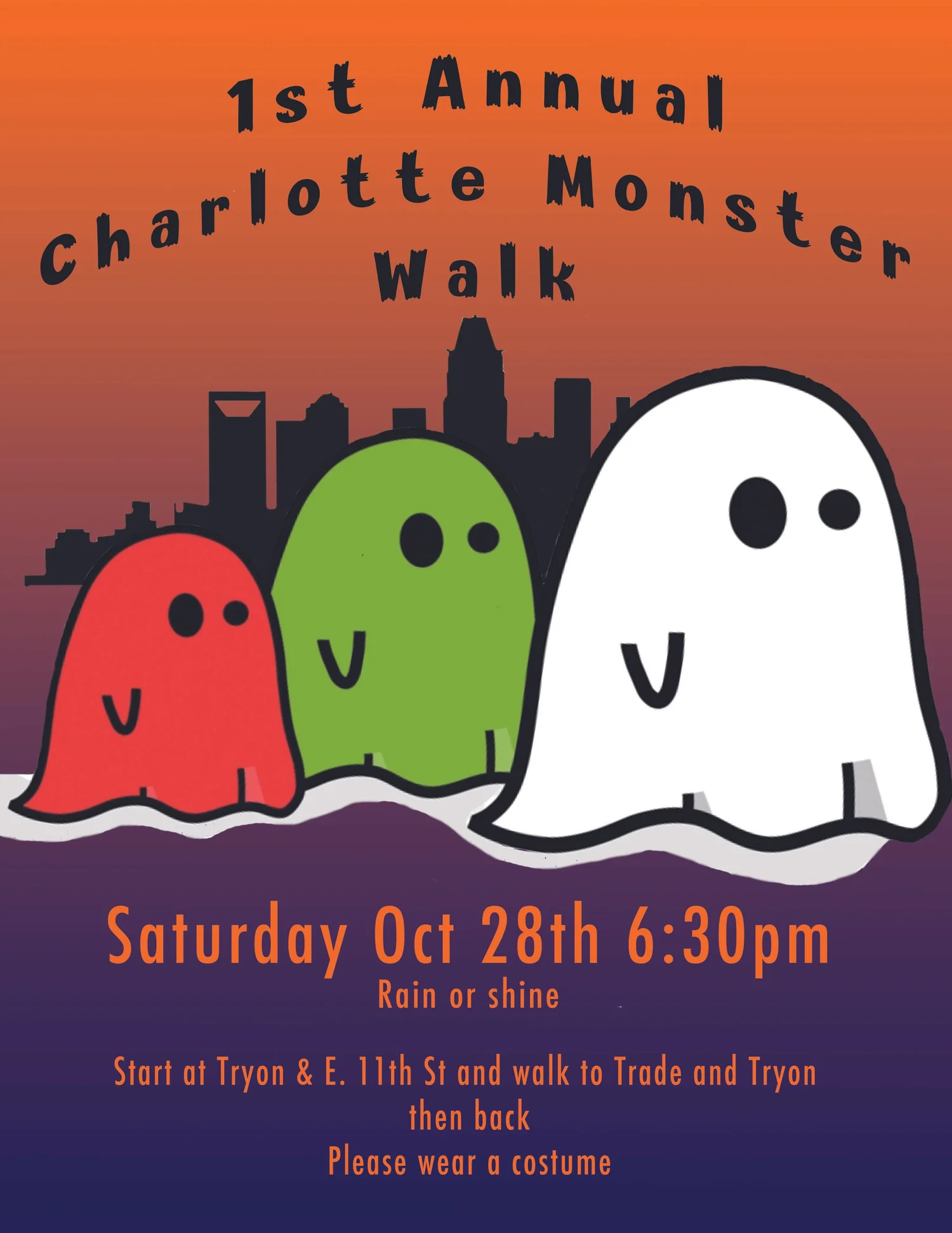 Charlotte Monster Walk