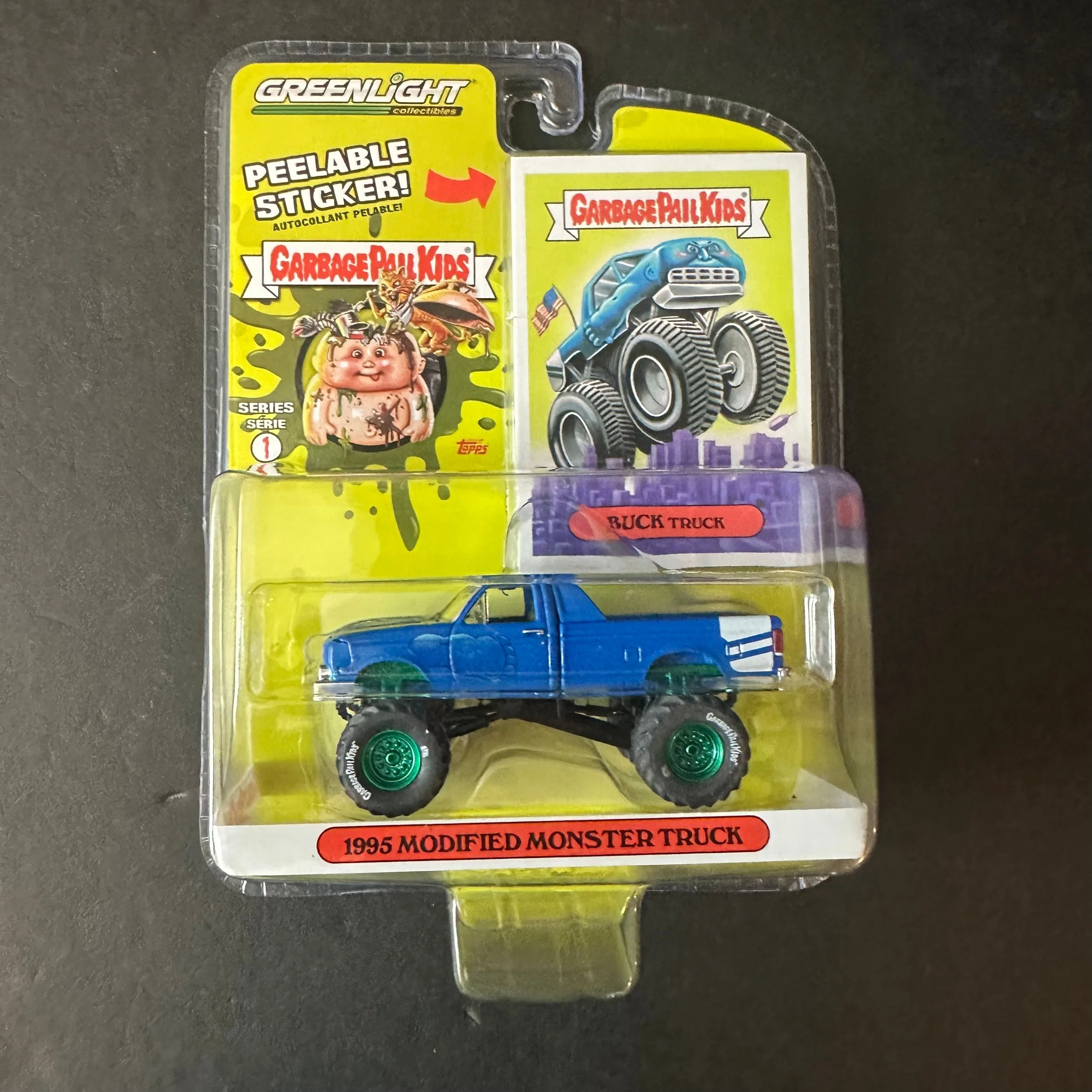 Greenlight Series 1 1985 Modified Monster Truck Green Machine — GPK ...