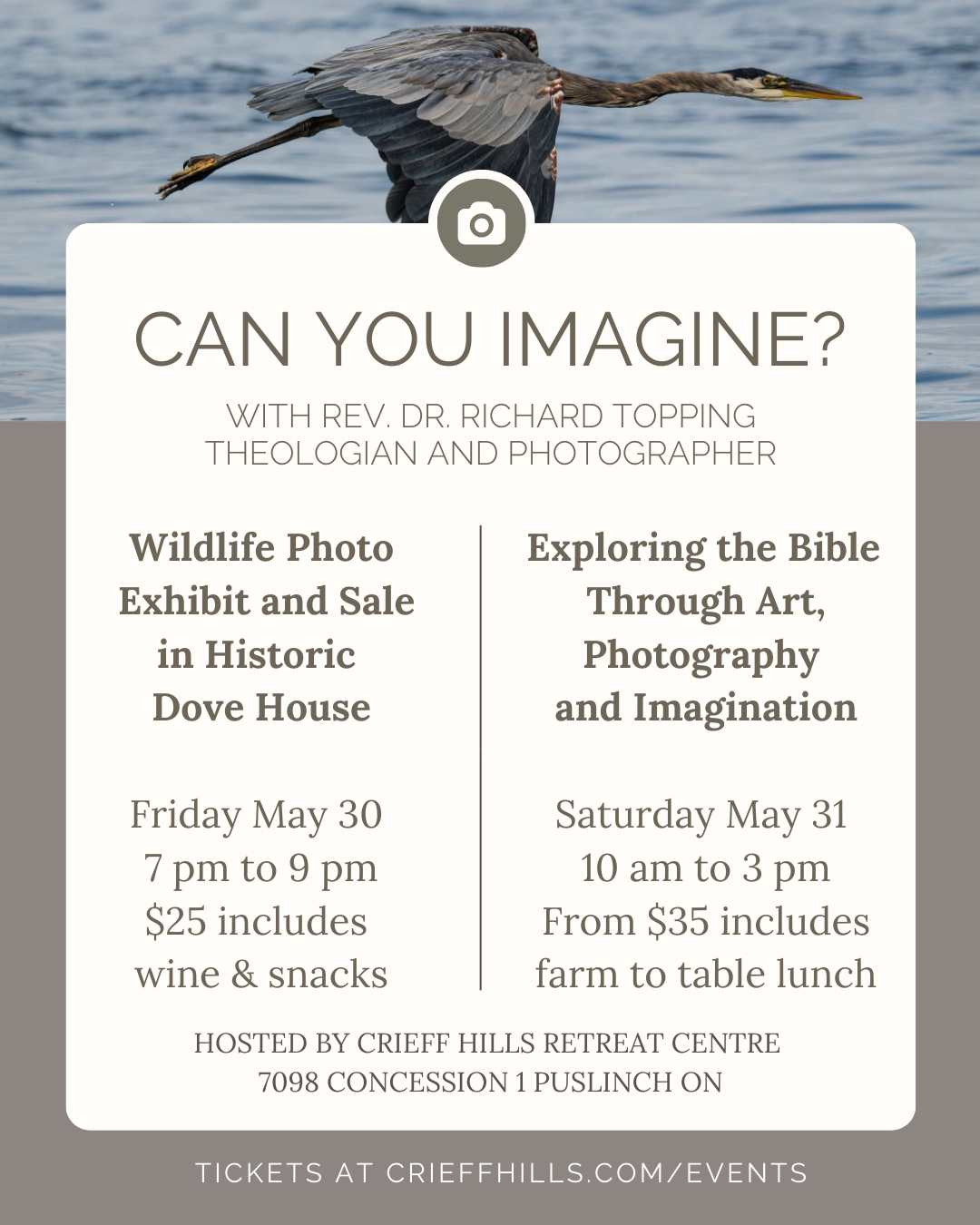 Wildlife Photo Exhibit and Sale with The Rev. Dr. Richard Topping ...