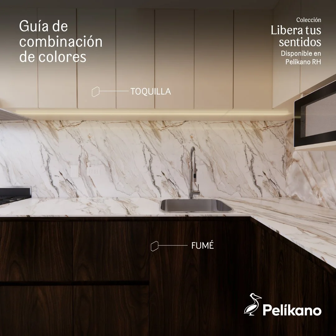 Cocinas: Guía de combinación de colores — Pelikano
