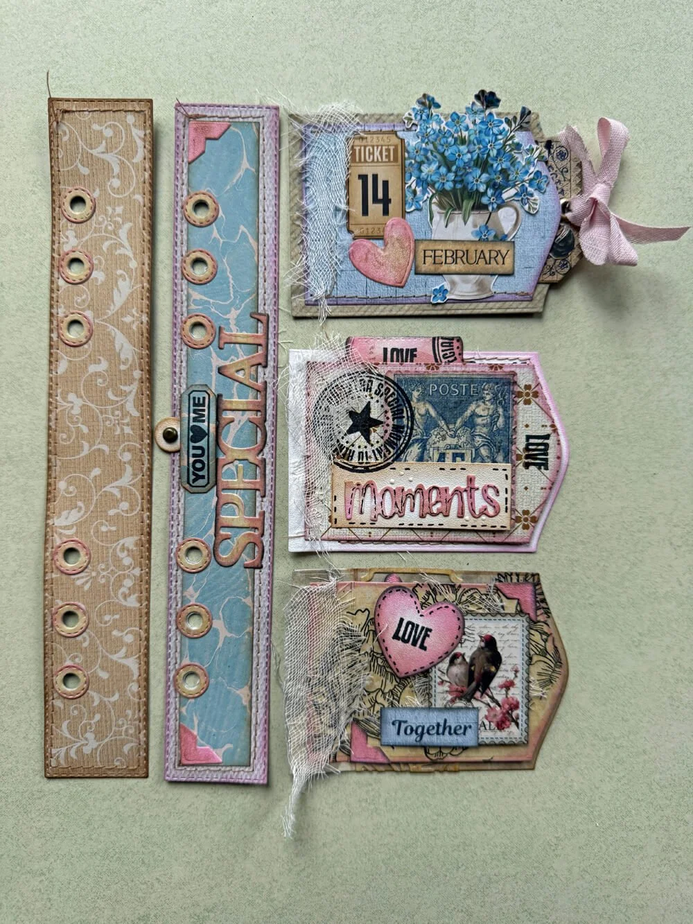 Easy Interactive Tag Page For Your Memory Binder — Elizabeth Craft ...