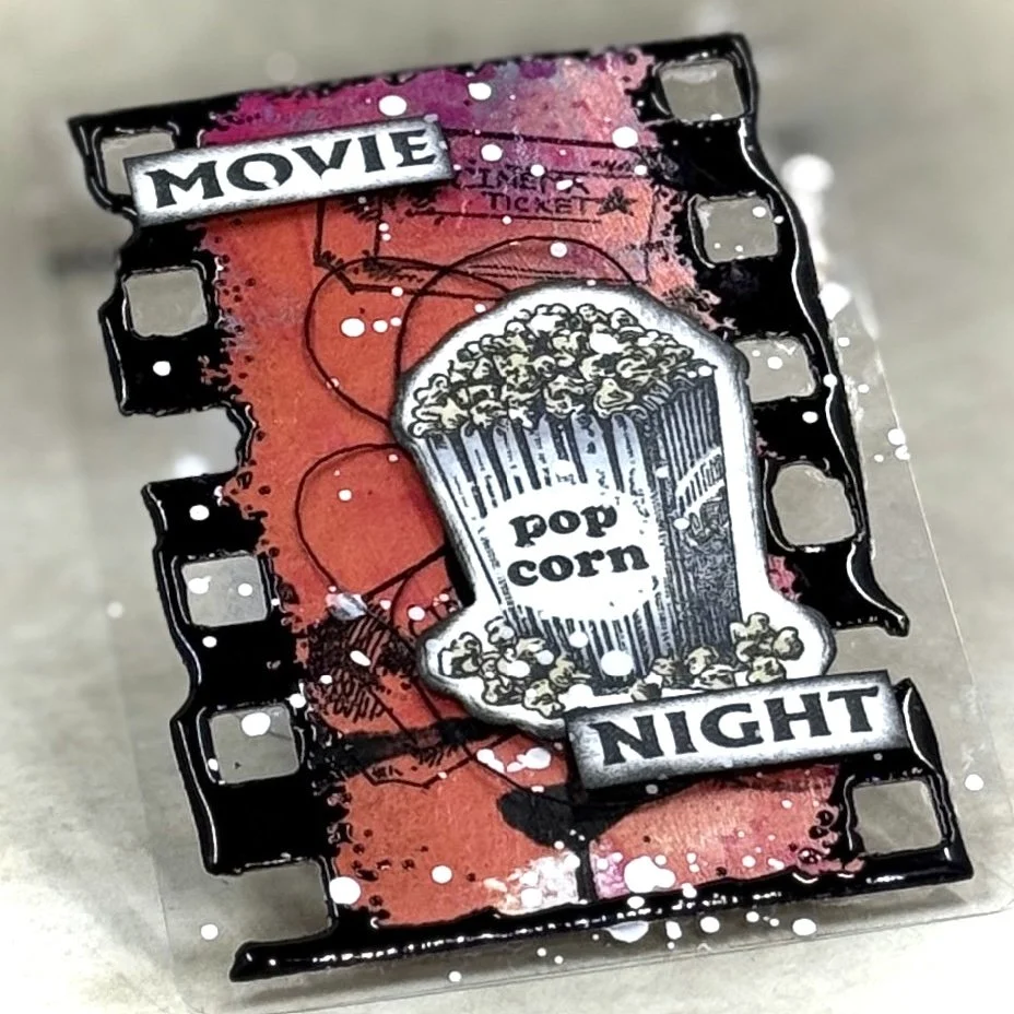 The Movie Night ATC Special! — Elizabeth Craft Designs Blog