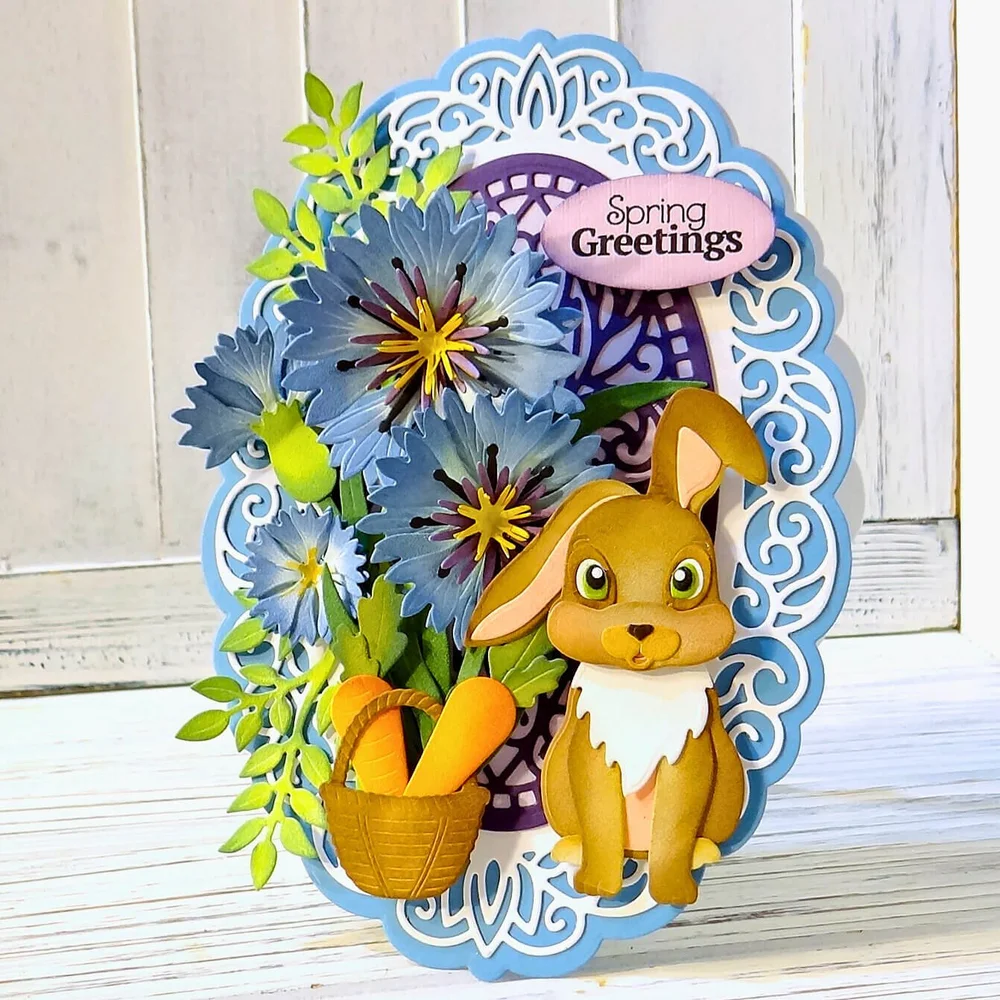 Create Shaped Decorative Cards For Spring — Elizabeth Craft Designs Blog