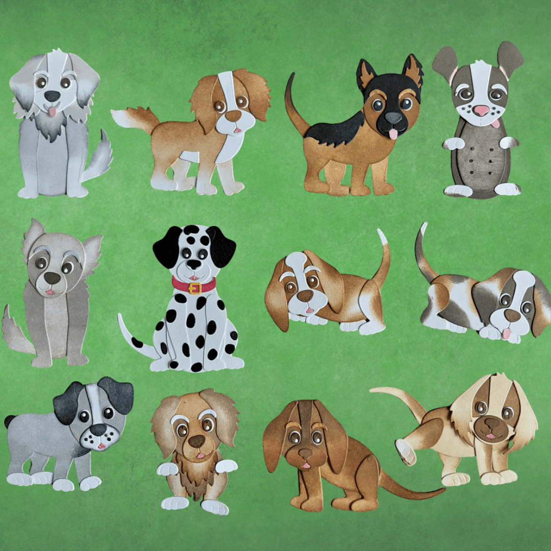 Create Custom Dog Breeds with the Dog Days Collection — Elizabeth Craft ...