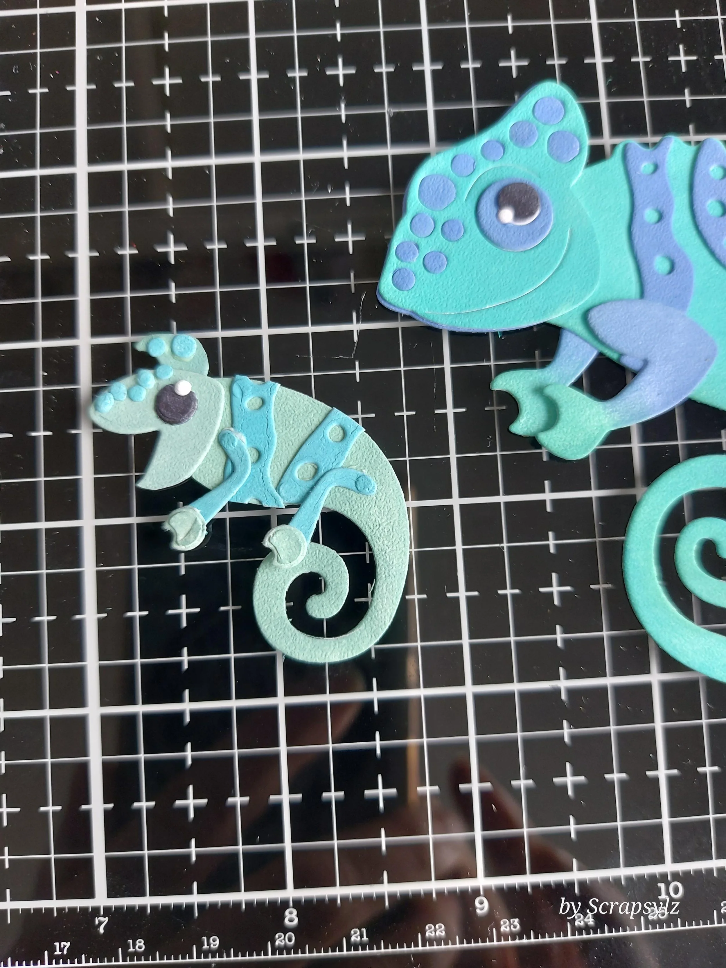 Baby Chameleon Card — Elizabeth Craft Designs Blog