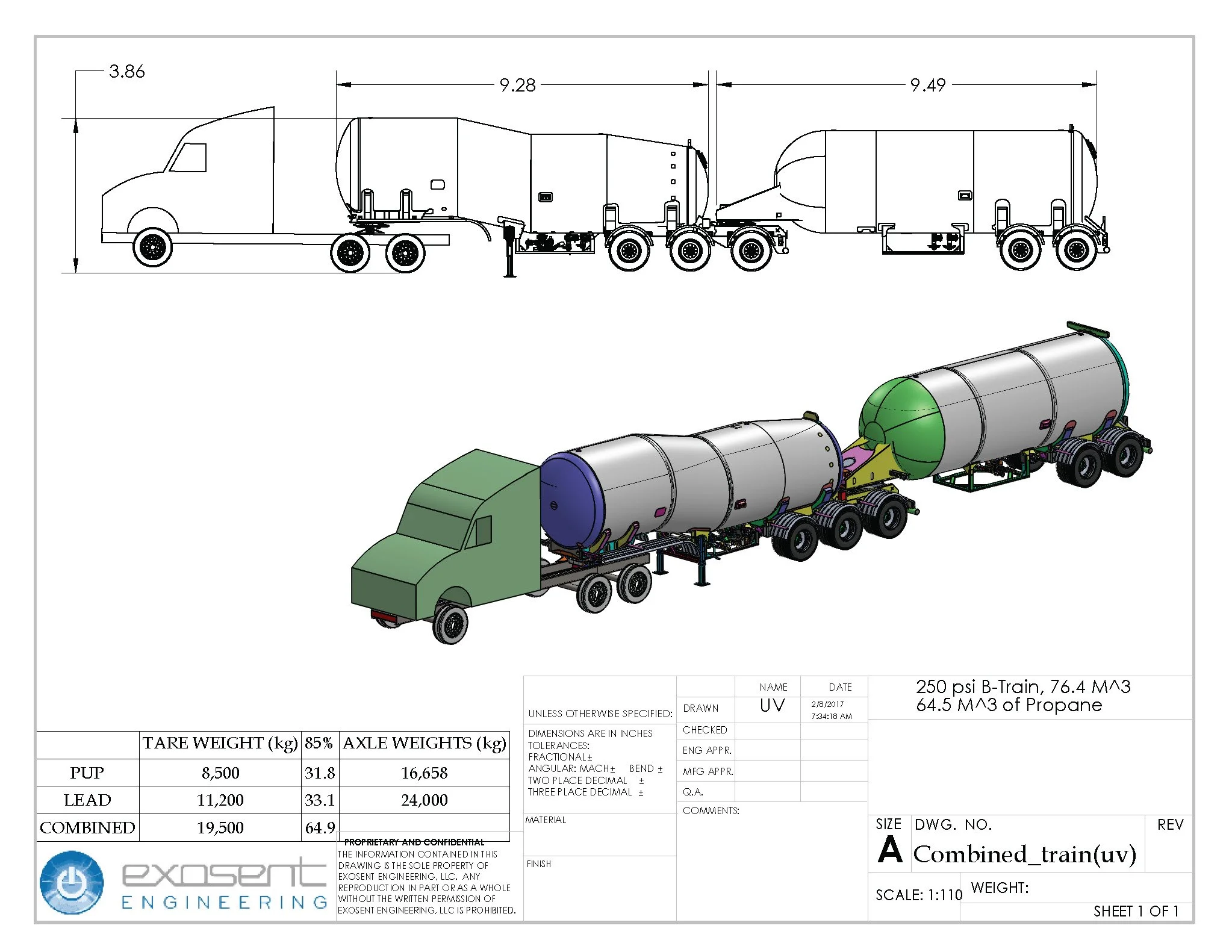 20,000 B-train — Exosent Engineering