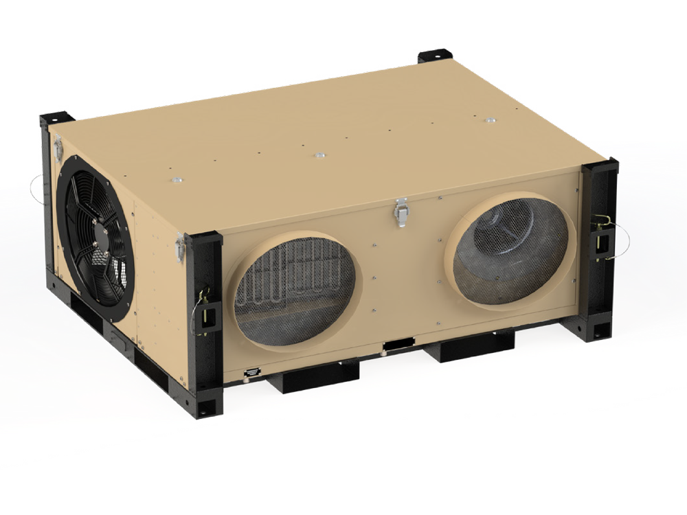 Stackable Ruggedized Skid-Mounted ECU Series Models — Air Rover