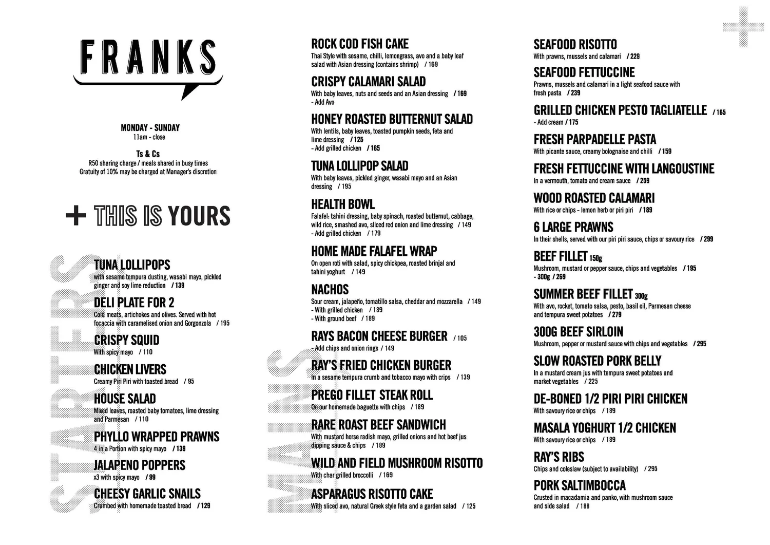 Menu — Franksspeakeasy