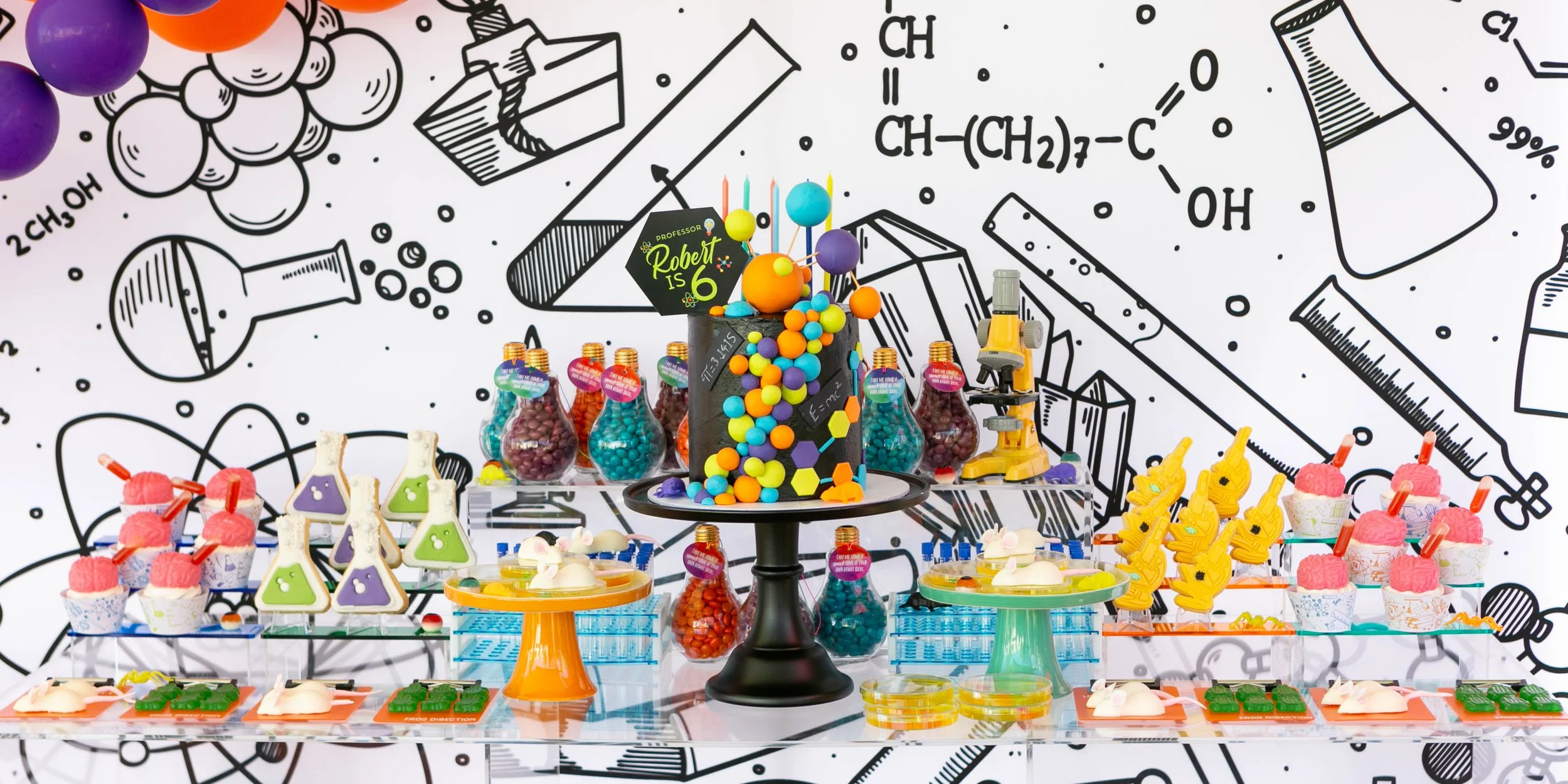 Science | Existing Theme Event Styling — Memorable Parties Perth