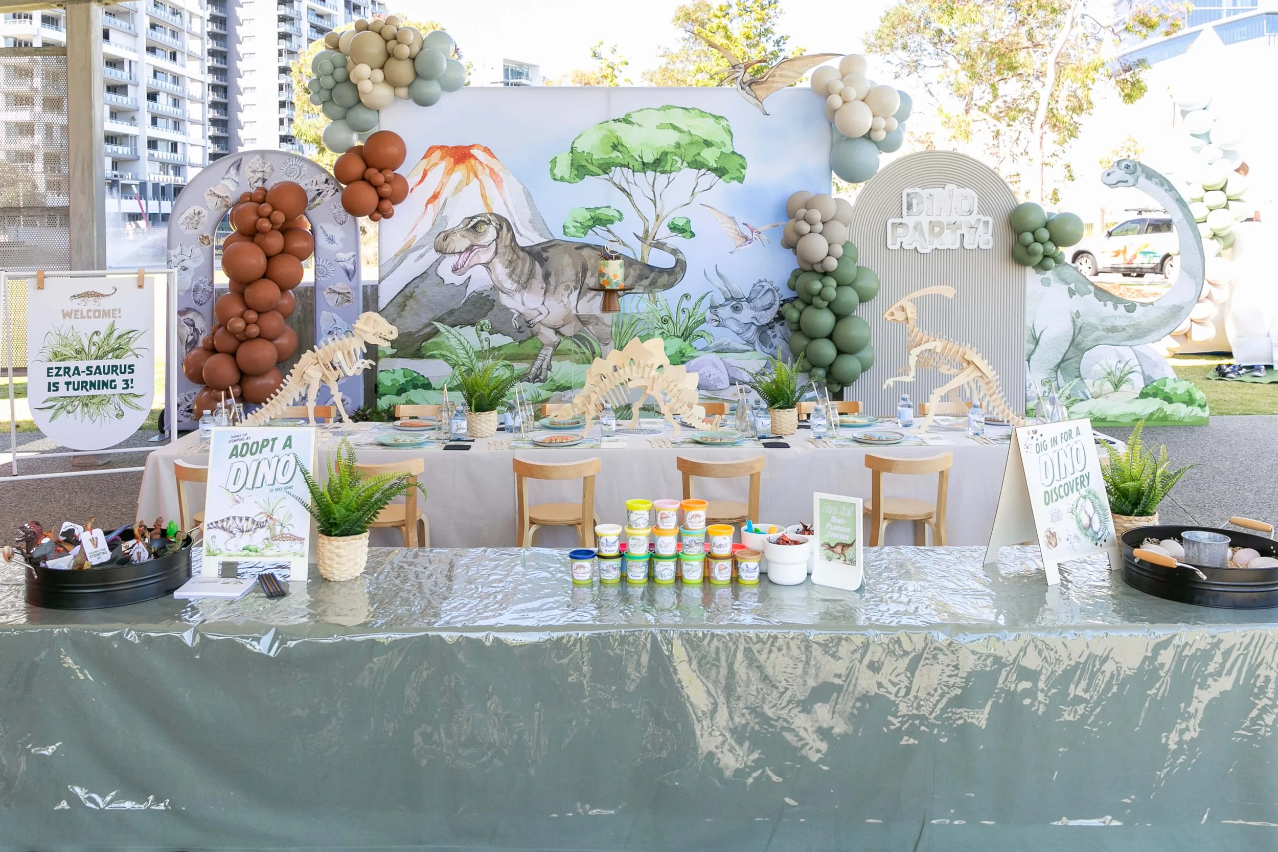 Dinosaur | Existing Theme Event Styling — Memorable Parties Perth
