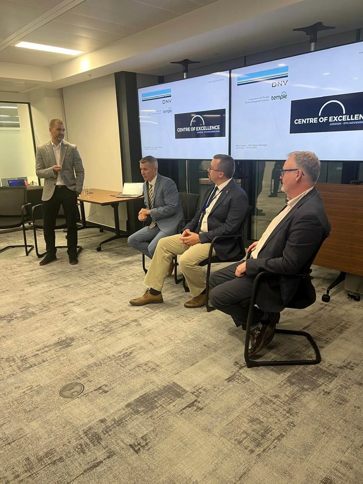 World Quality Week celebration Centre of Excellence hailed as a success — Temple QMS