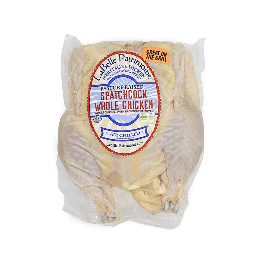 Heritage Breed, Pasture-Raised, Slow-Grown & Air-Chilled Chicken
