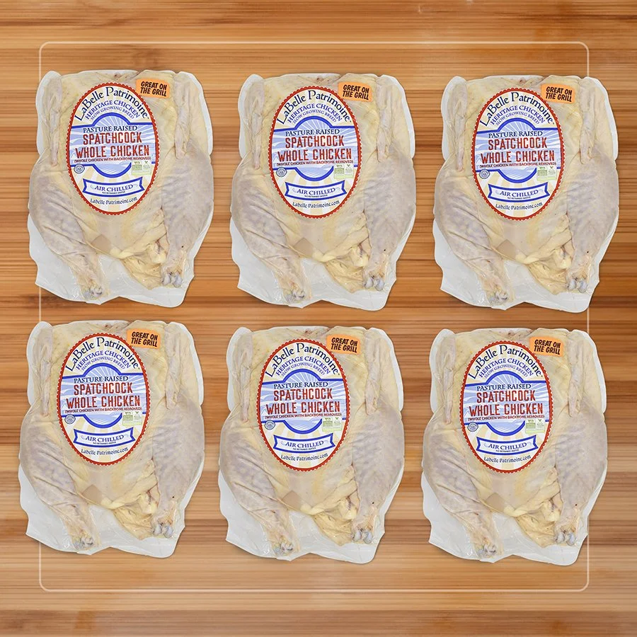 Spatchcock Air-Chilled Whole Chicken (6 Pack) — LaBelle Patrimoine ...
