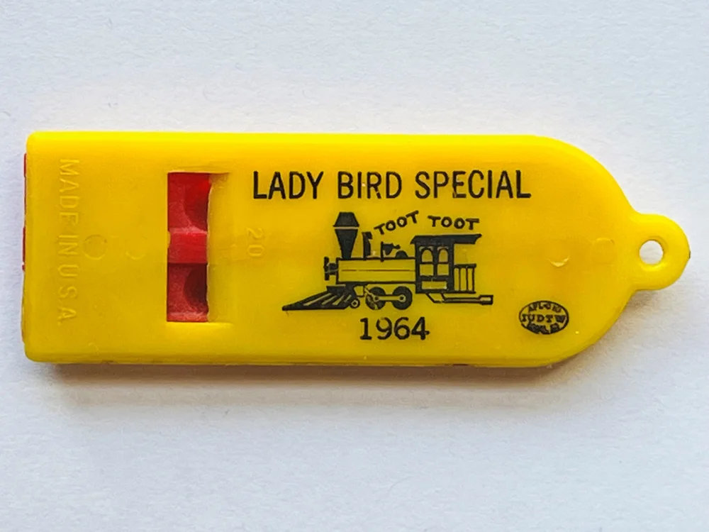 Memorabilia From Past Whistle-Stop Campaign Train Tours — Whistle-Stop ...