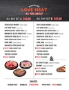Menus - Dinner, Drinks, Lunch | Order Delivery — Love Meat BBQ