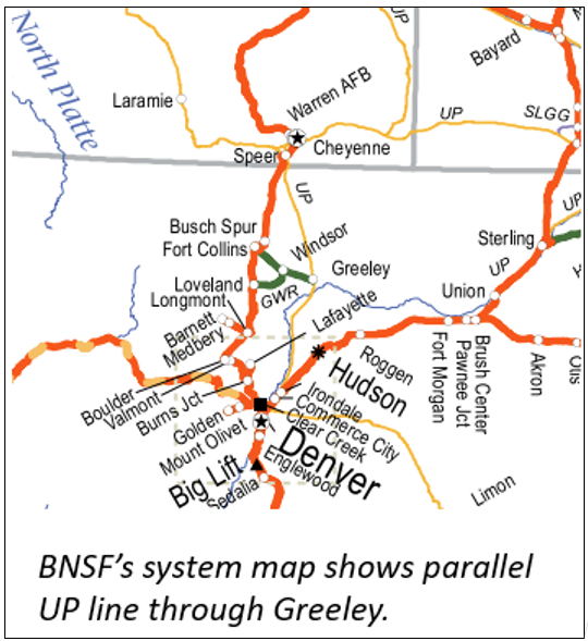 BNSF’s Other Way To Cheyenne: Union Pacific — Colorado Rail Passenger ...