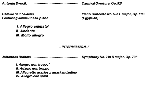 How to Read a Symphony Orchestra Program — Symphony of the Rockies