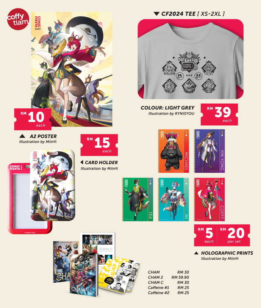Comic Fiesta 2024 21-22 December Kuala Lumpur Convention Centre — COMIC ...