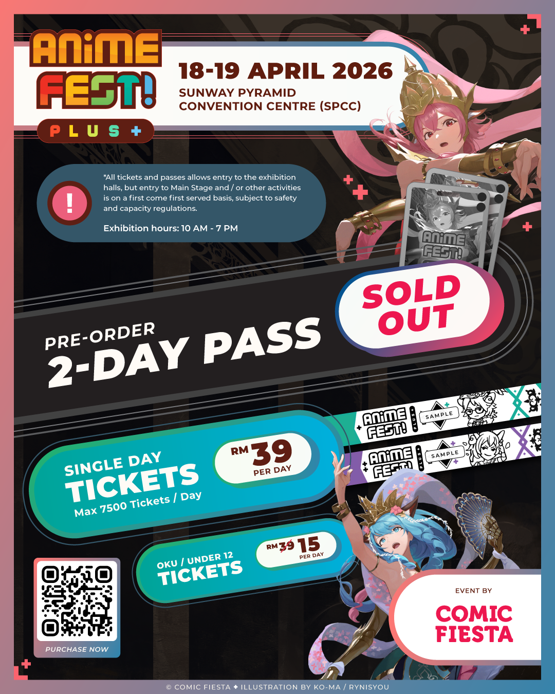 Anime Fest!+ 2026 @ Sunway Pyramid Convention Centre — COMIC FIESTA