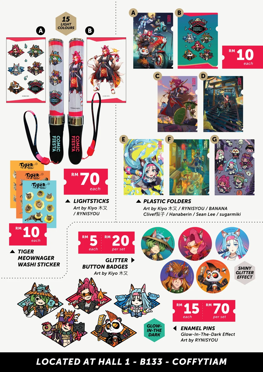 Comic Fiesta 2025 ⬢ 20-21 December ⬢ Kuala Lumpur Convention Centre ...