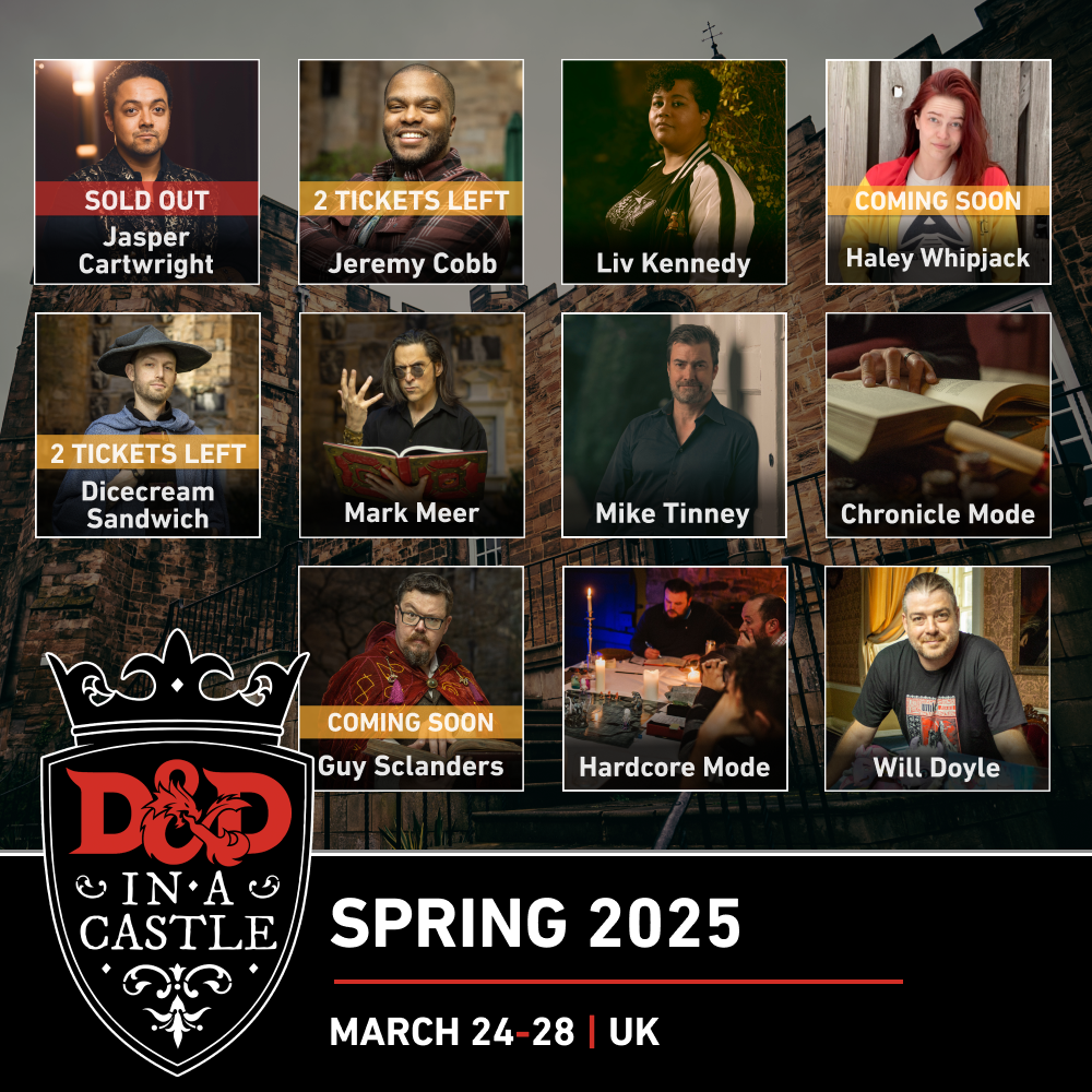 Spring Waitlist Form — D&D In a Castle