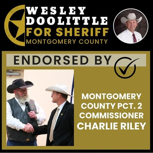 Endorsements — Wesley Doolittle For Montgomery County Sheriff