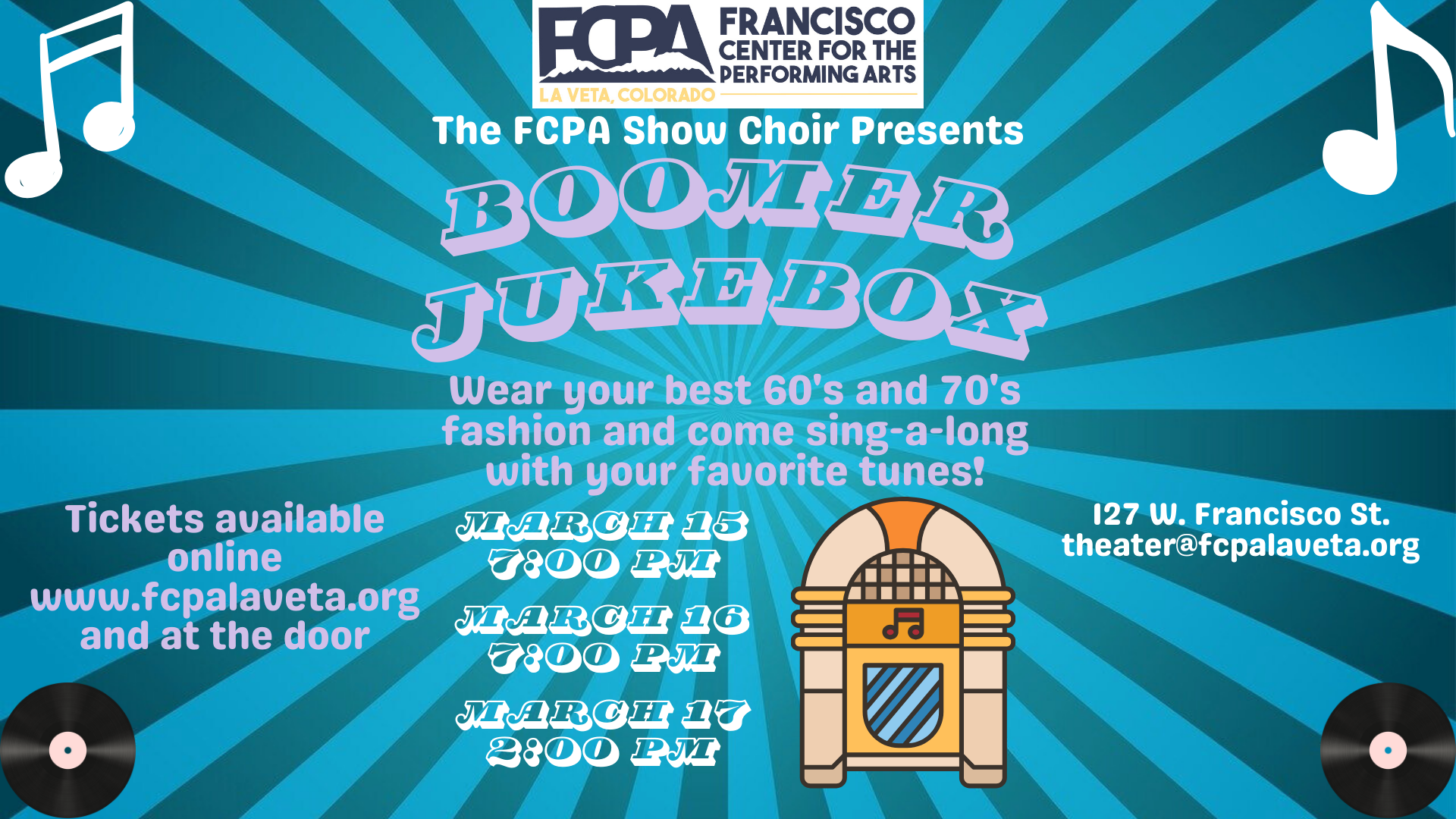 Upcoming Events — Francisco Center for the Performing Arts