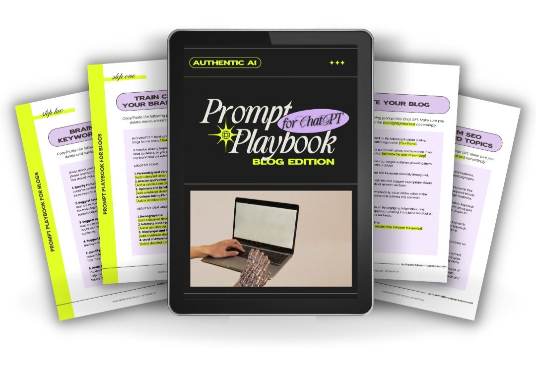 Authentic AI Blog Prompt Playbook | Elevate Your AI Skills — Authentic AI®