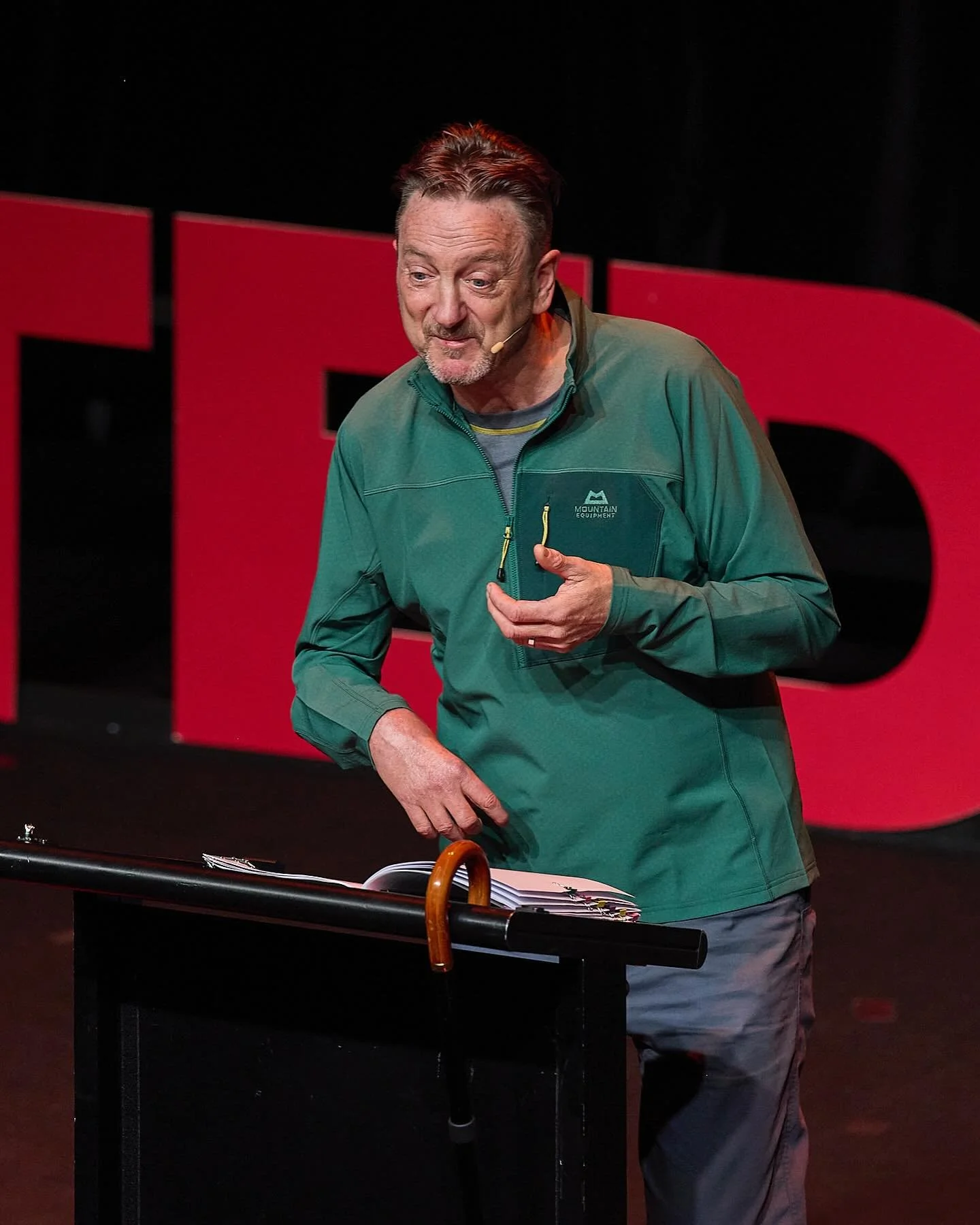 "What is courageous is not the absence of fear, but the ability to just ...