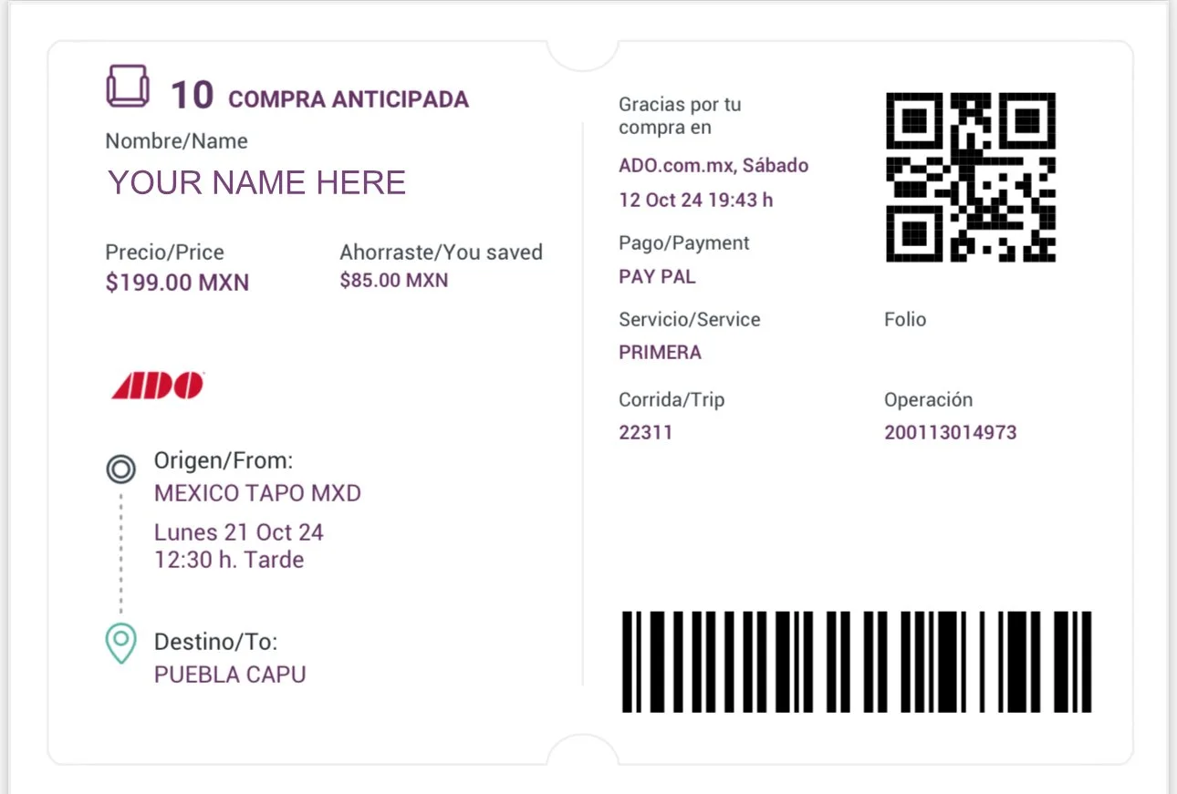 Everything You Need to Know to Travel by Bus in Mexico. — The Roads Not ...